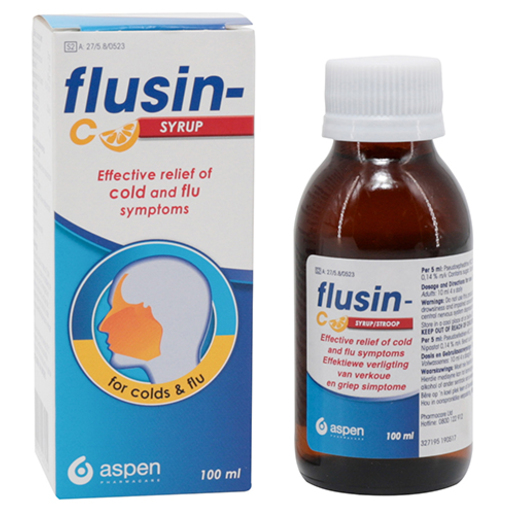 Flusin Syrup 100ml – South African Pharmacy